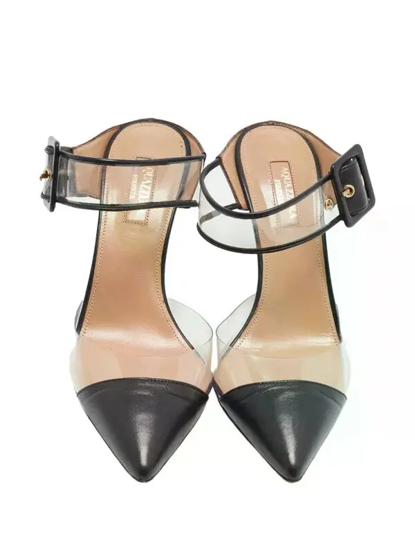 AQUAZZURA Optic Buckle-strap Sandals - Black
