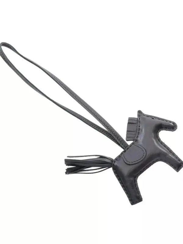 Hermès 2025 Pm Rodeo Bag Charm - Black