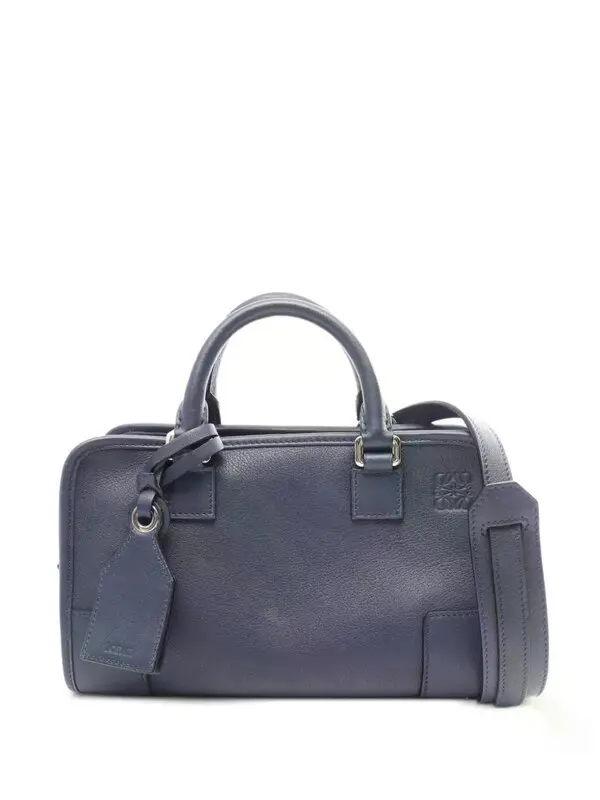 Loewe 2000s Amazona 23 Leather Tote Bag - Blue