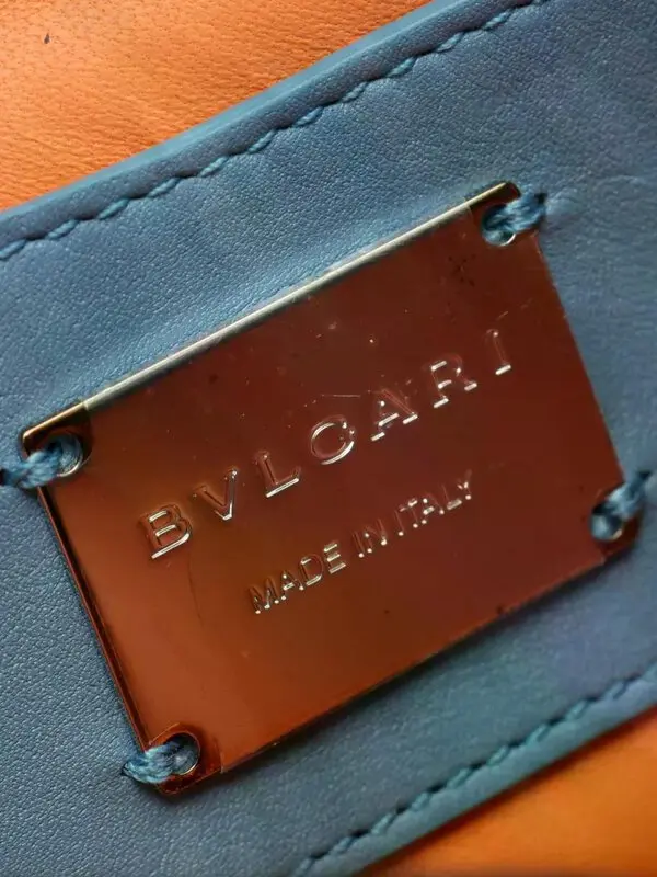 BVLGARI 2010s Mini Serpenti Cabochon Cross Body Bag