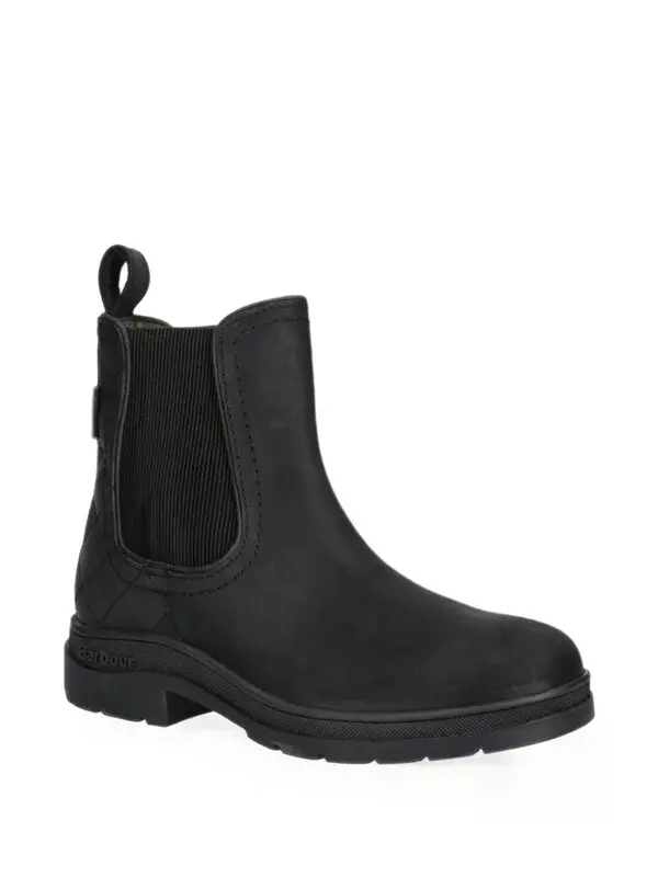 Barbour Amble Quilted-detail Chelsea Boots