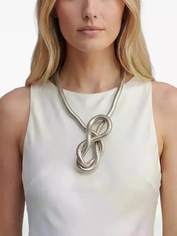 Vintage Twist-detail Necklace