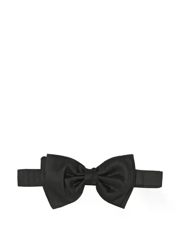 LARDINI Textured Bow Tie