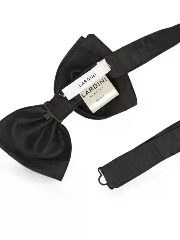 LARDINI Textured Bow Tie