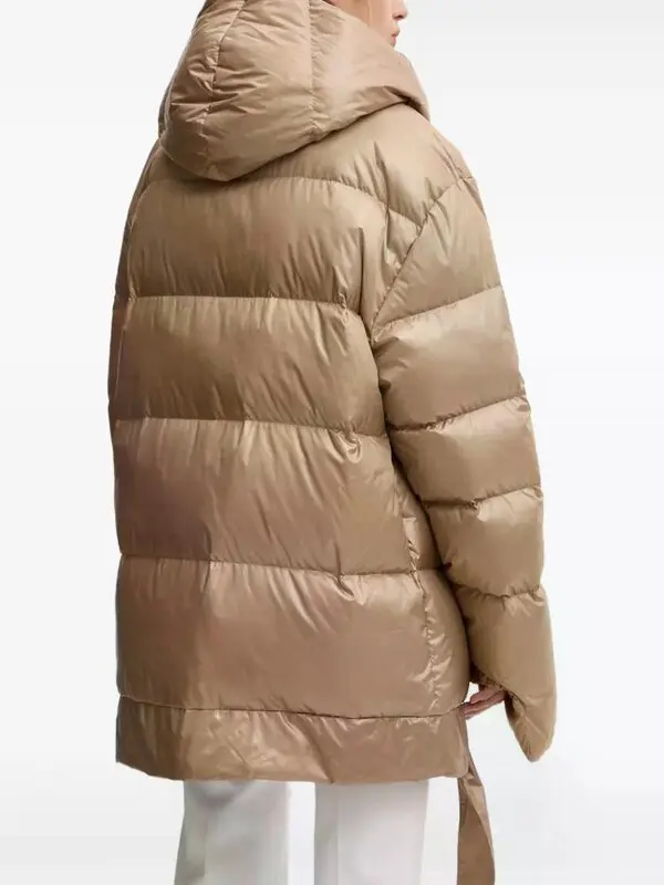 MMC STUDIO Jesso Quilted Hooded Jacket - Neutrals
