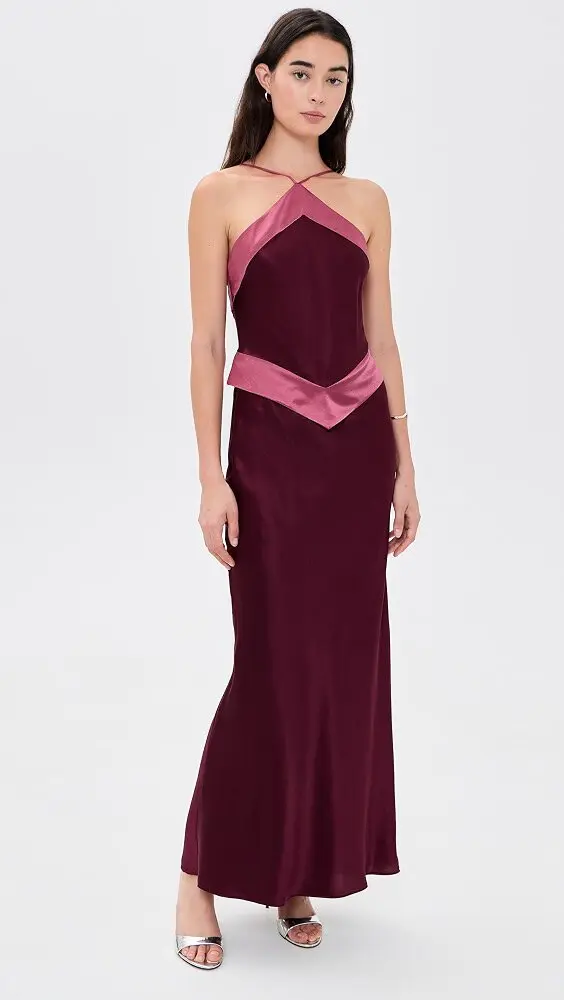REFORMATION Jillian Silk Dress