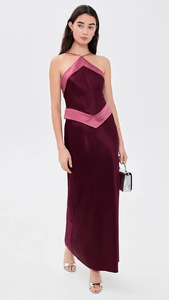 REFORMATION Jillian Silk Dress