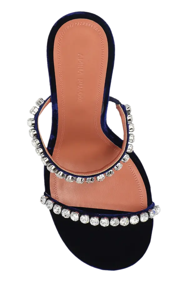 Amina Muaddi Heeled Mules ‘gigi