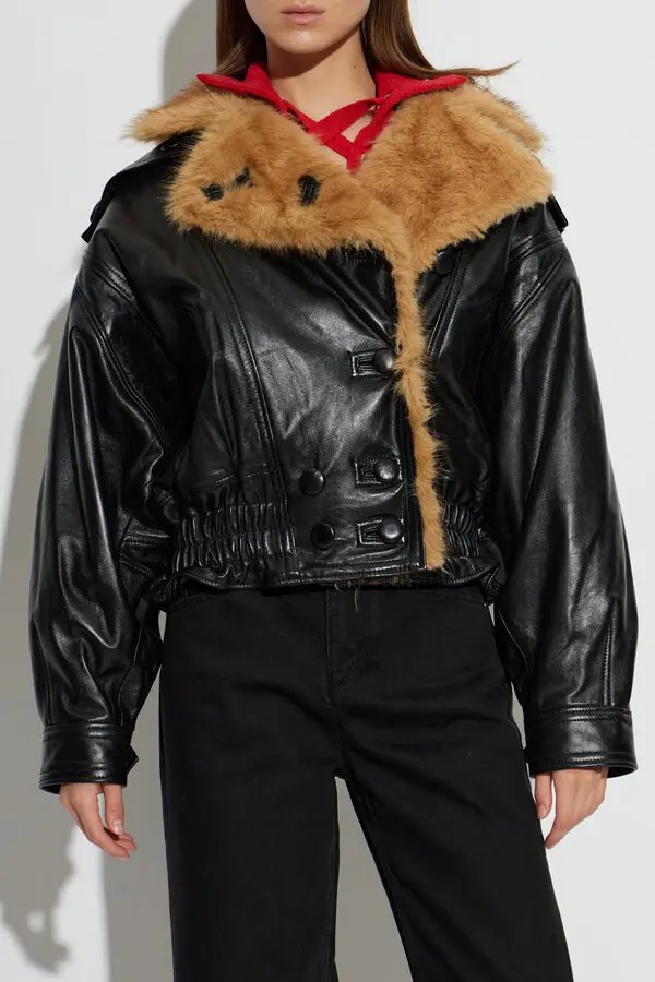 Isabel Marant Étoile Leather Jacket ‘valina