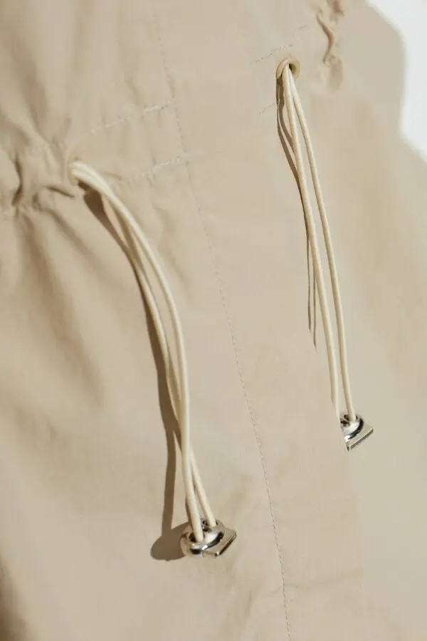 RETHINKIT STUDIOS Cotton Shirt With Adjustable Drawstring