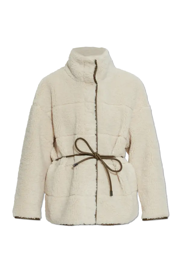 Bogner Shearling Coat ‘kimberly - Cream