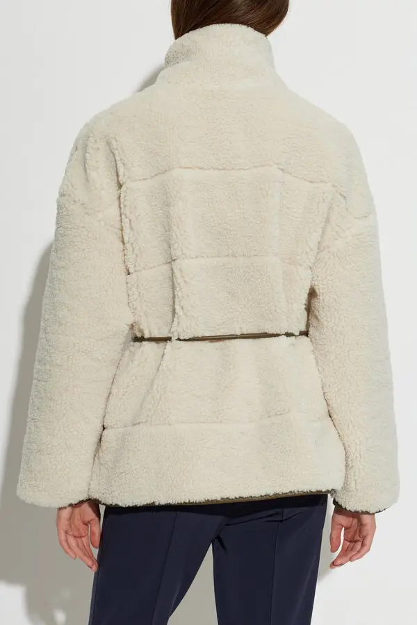 Bogner Shearling Coat ‘kimberly - Cream