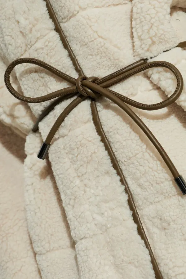 Bogner Shearling Coat ‘kimberly - Cream