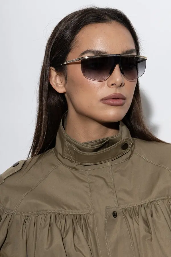 Chloé Futuristic Visor Sunglasses