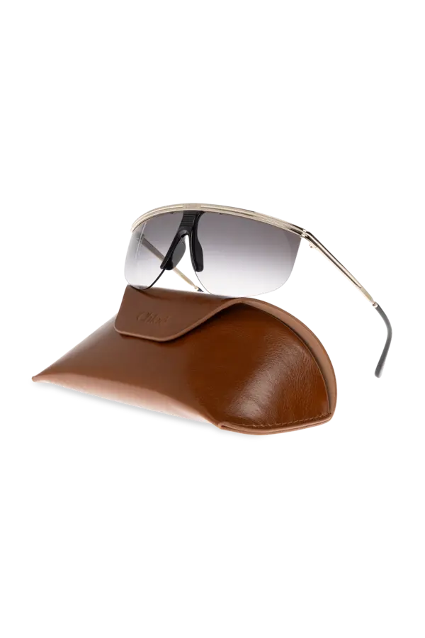 Chloé Futuristic Visor Sunglasses