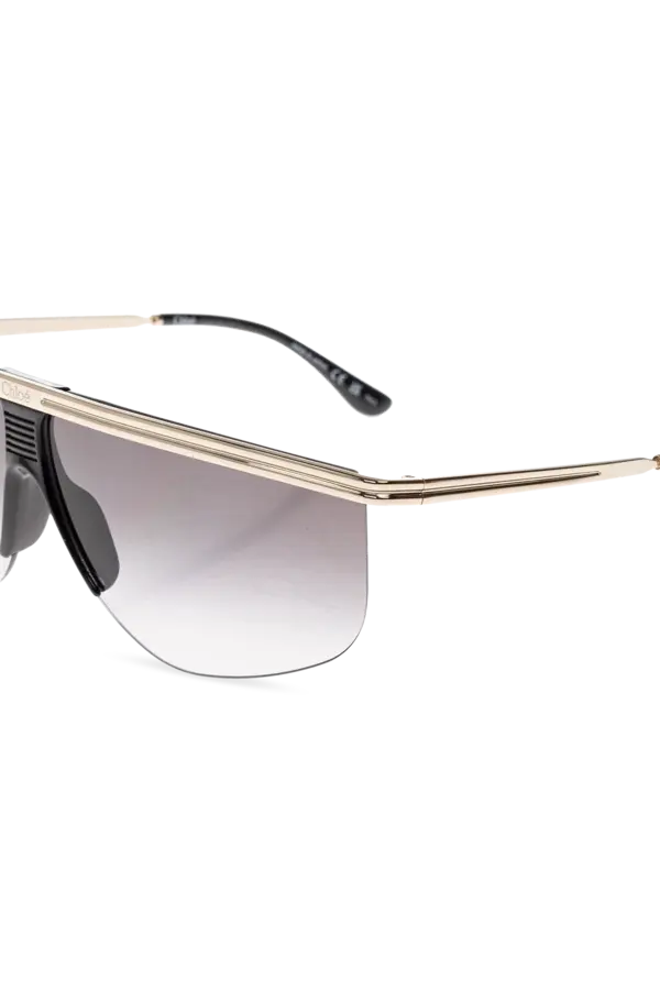 Chloé Futuristic Visor Sunglasses