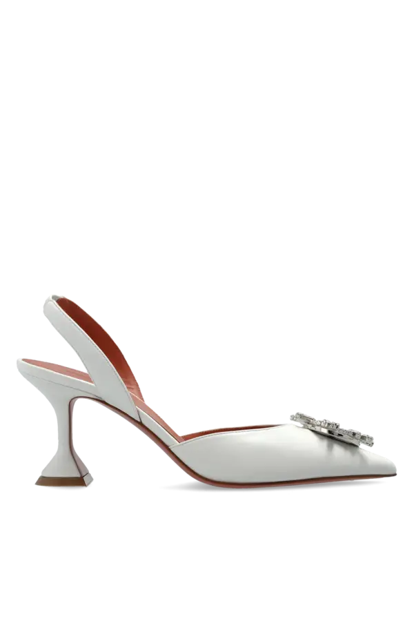 Amina Muaddi Begum High-heeled Slingback Pumps By