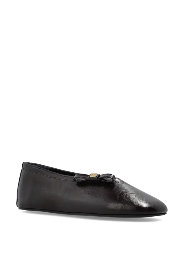 GANNI Eco Leather Ballerinas