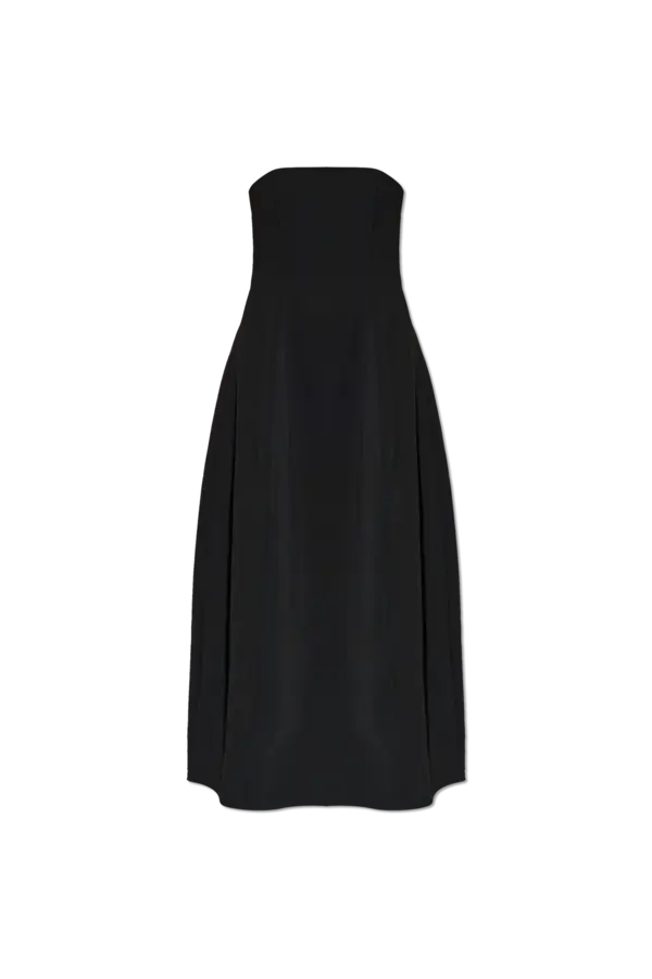 TOTEME Long Dress With Slit - Black