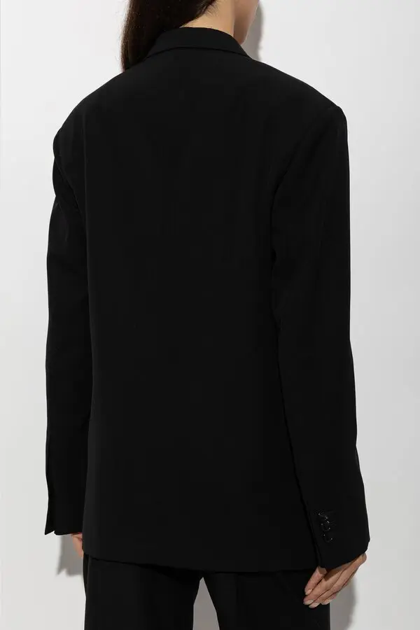 Loewe Wool Blazer With Open Lapels
