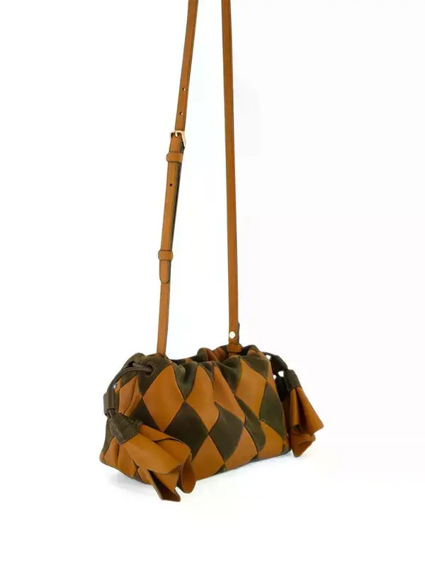Zimmermann Small Cloud 91 Patchwork Leather Shoulder Bag
