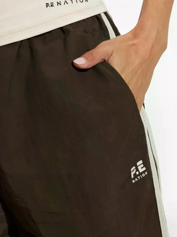 P.E Nation Radius Side-stripe Track Pants