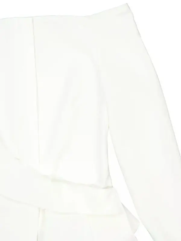 Roland Mouret Draped Off-the-shoulder Jacket