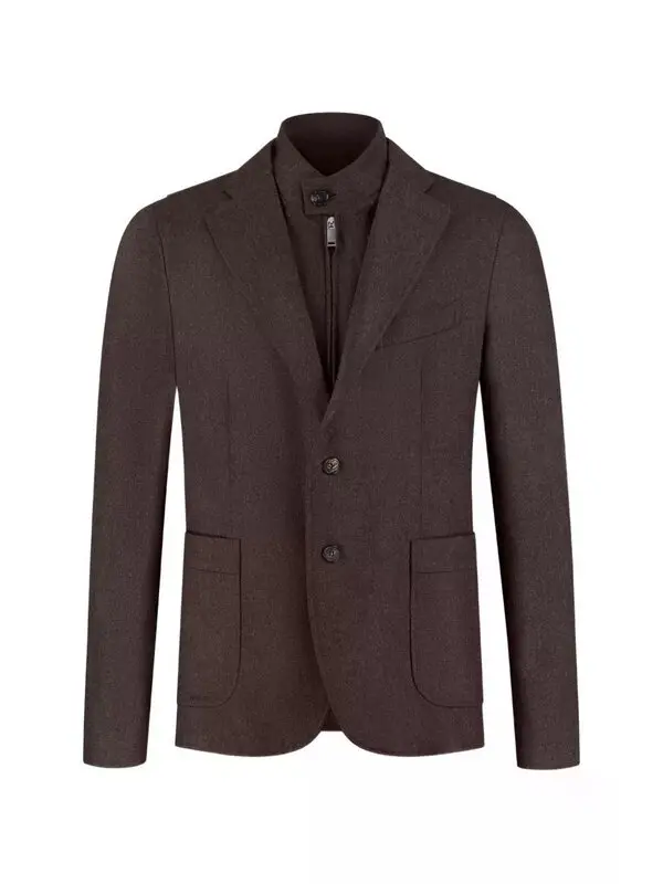 Incotex Layered Notched-lapels Blazer