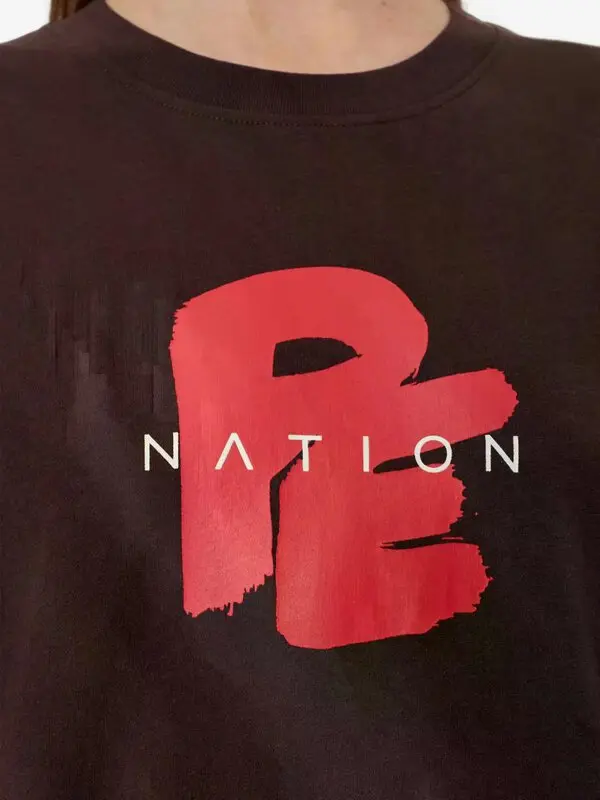 P.E Nation Tidal Logo-print T-shirt