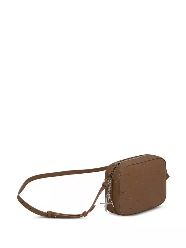 Armani Exchange Logo-embossed Cross Body Bag - Brown
