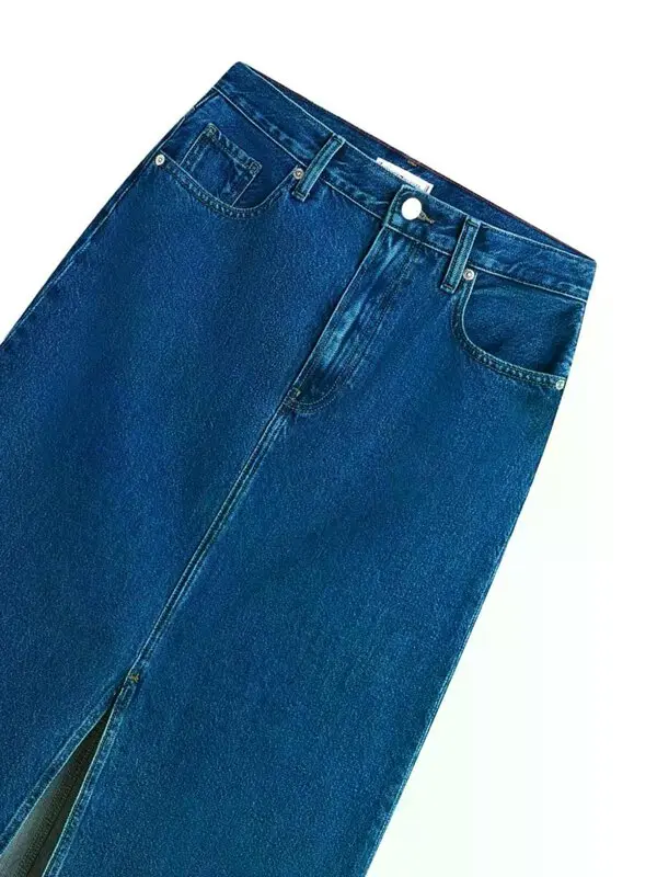 Tommy Hilfiger Emi Midi Skirt - Blue