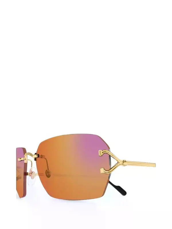 Cartier Rimless Sunglasses