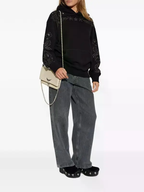 Zadig&Voltaire Sweela Rhinestone-embellished Hoodie