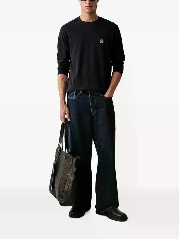 Armani Exchange Logo-patch Long-sleeve T-shirt