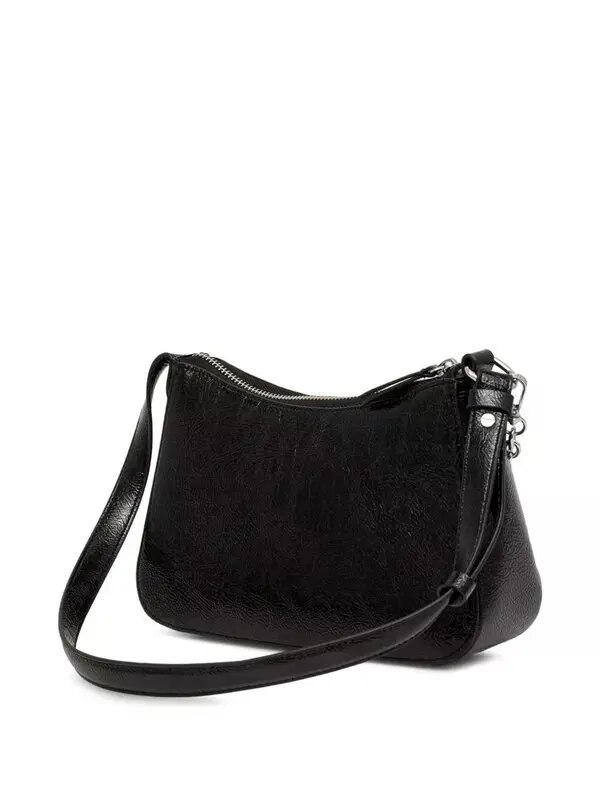 Armani Exchange Mini Logo-plaque Crinkled-finish Tote Bag