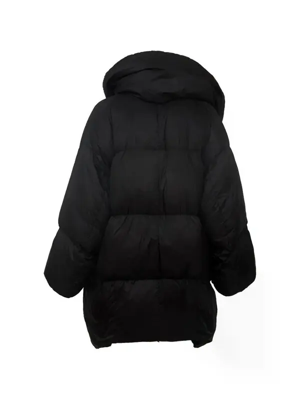 Add Double-breasted Ped Down Coat