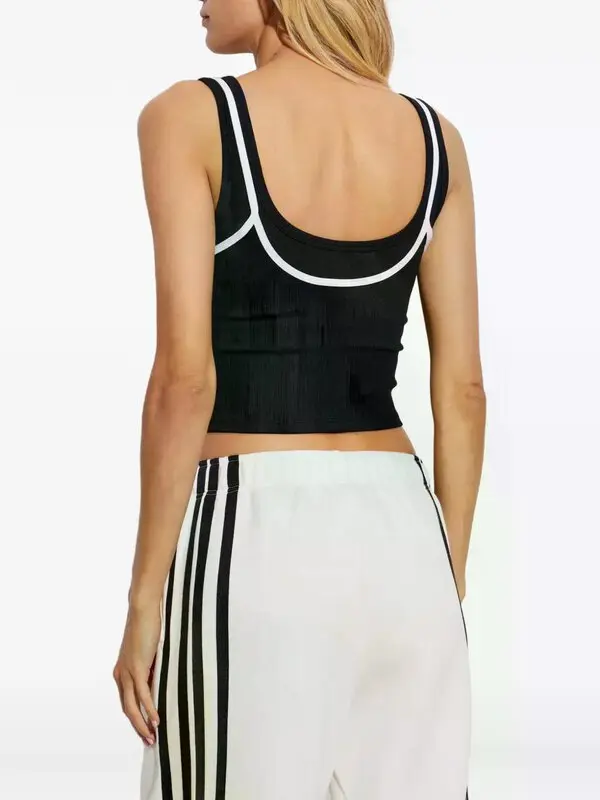 P.E Nation Forward Ribbed-knit Top