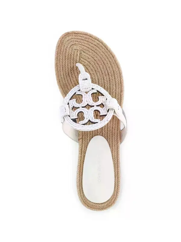 Tory Burch Miller Beaded Espadrilles