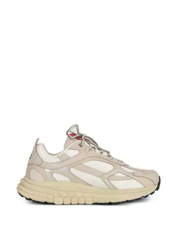 THEMERCER. Re-run Panelled Mesh Sneakers - Neutrals