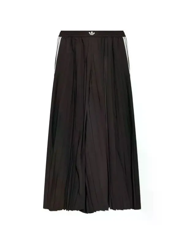Adidas Pleated Palazzo Pants - Brown