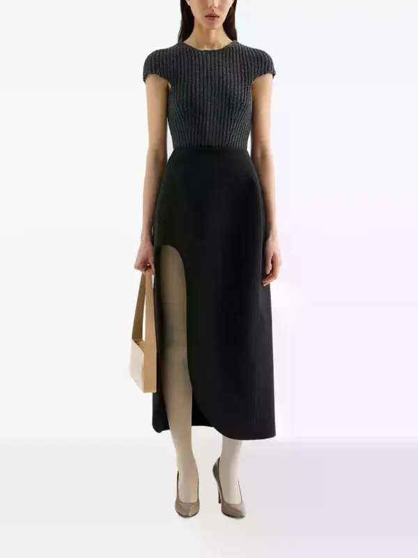 JIL SANDER Wool-knit Top