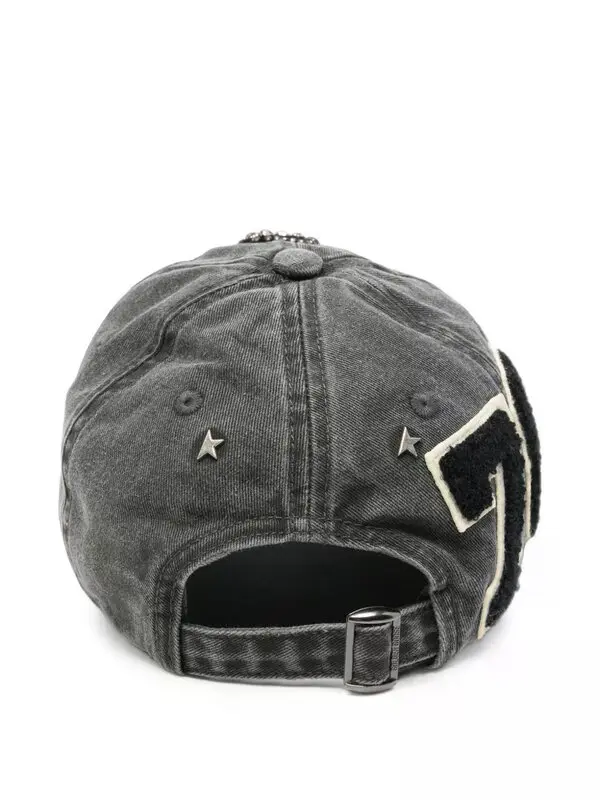 GOLDEN GOOSE Embellished Patch-detail Baseball Cap