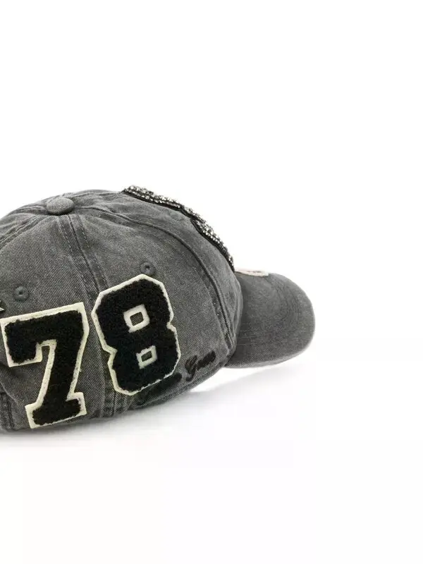 GOLDEN GOOSE Embellished Patch-detail Baseball Cap