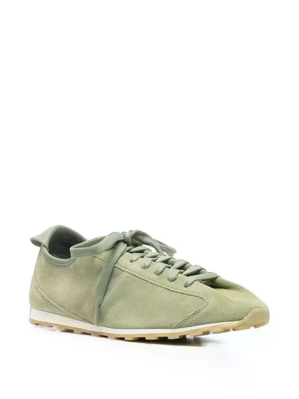 Jacquemus The Tennis Suede Lace-up Sneakers
