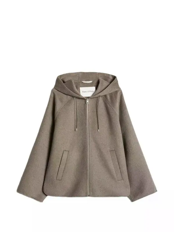 Marc O'polo Hooded Wool Jacket