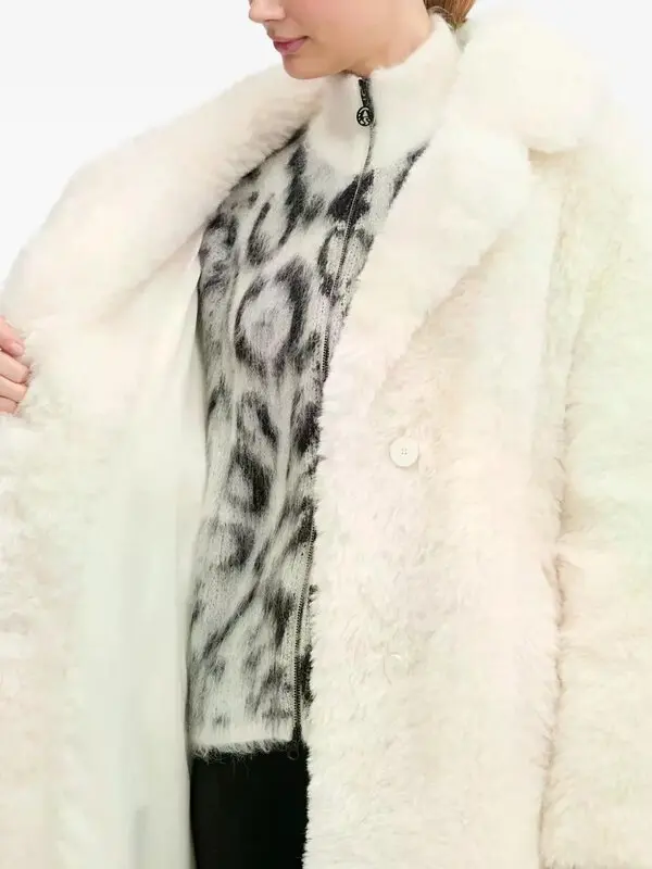 SPORTALM Faux-fur Double-breasted Coat