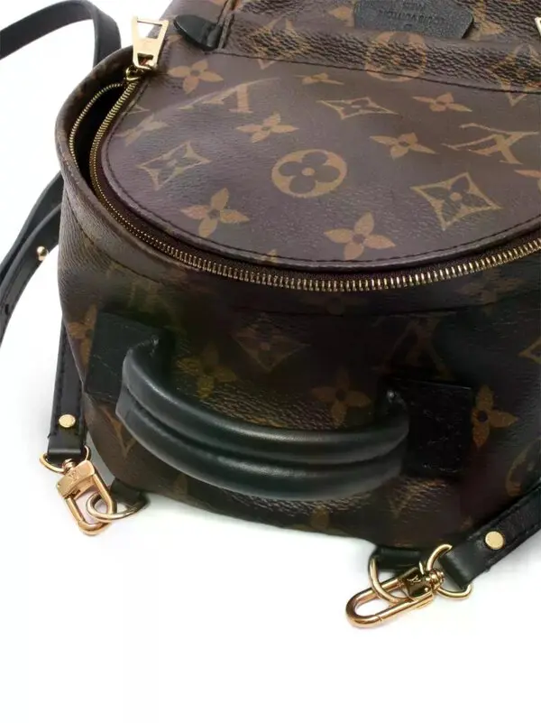 LOUIS VUITTON 2016 Palm Springs Monogram Backpack - Brown
