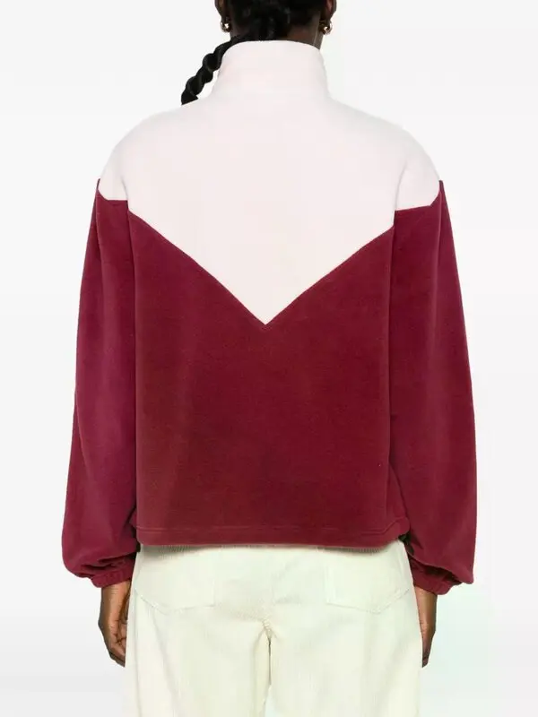 Canada Goose Colour-block Fleece Sweatshirt - Red
