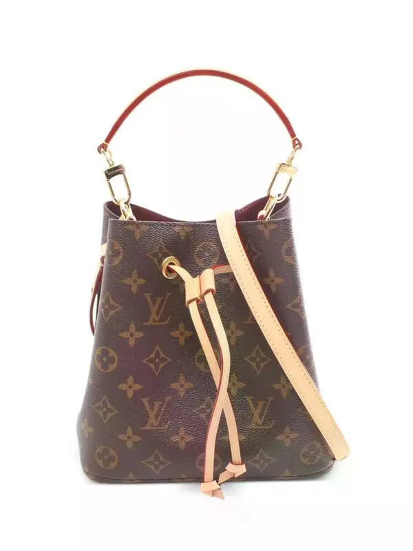 LOUIS VUITTON 2010s Bb Neonoémonogram Bucket Bag - Brown