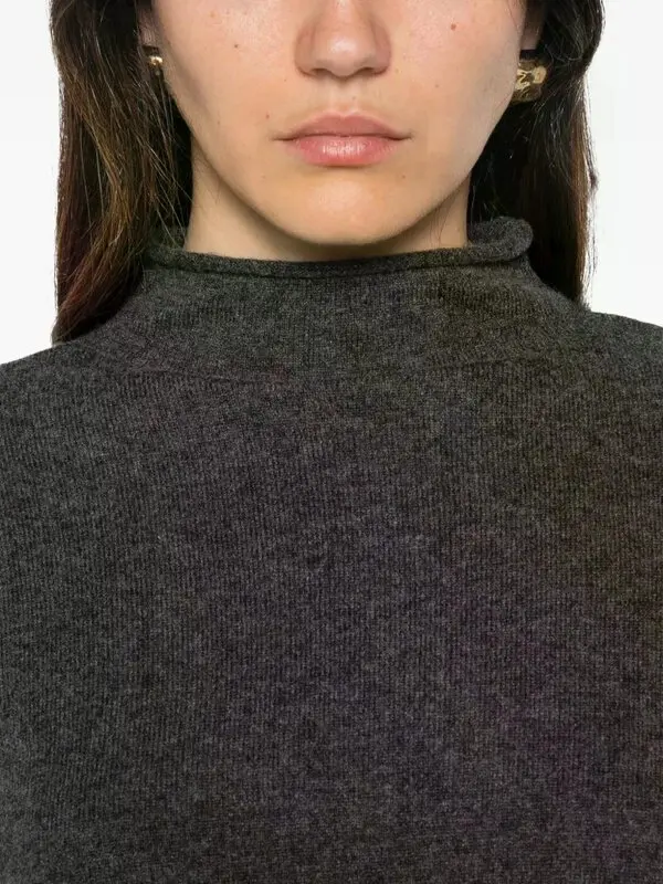 MLM High-neck Cutout-back Sweater